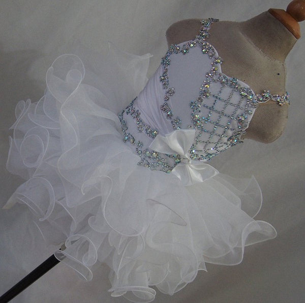 16 color-- infant/toddler/baby/children/kids glitz Girl's Pageant Dres ...