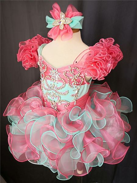 Newborn Pageant Dress/Glitz Pageant Dress/Toddler Easter Pageant Dress ...